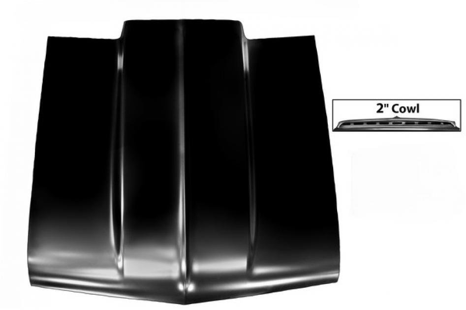 Nova Hood, Cowl Induction, Steel, 1962-1965 | Classic Nova