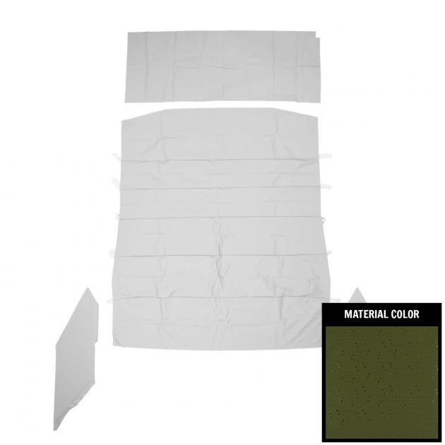 PUI Interiors 1968-1972 Chevrolet Nova Dark Green Perforated Headliner ...