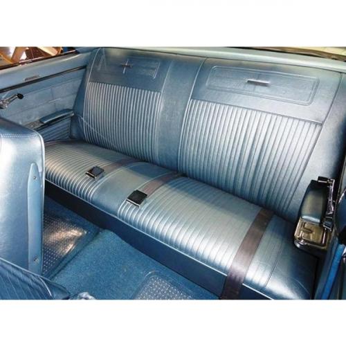PUI 1965 Chevrolet Chevy II Rear Seat Covers, 2 Door Sedan 65XST