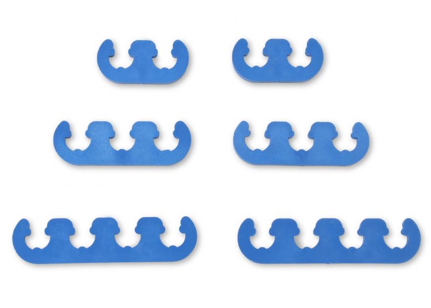 Mr. Gasket Plastic Wire Separator-Blue 9877 | Classic Nova