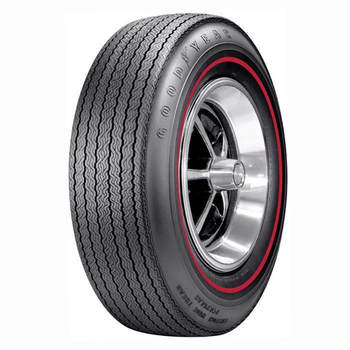 Goodyear Custom Wide Tread Redline Tire F70-15 492024 | Classic Nova