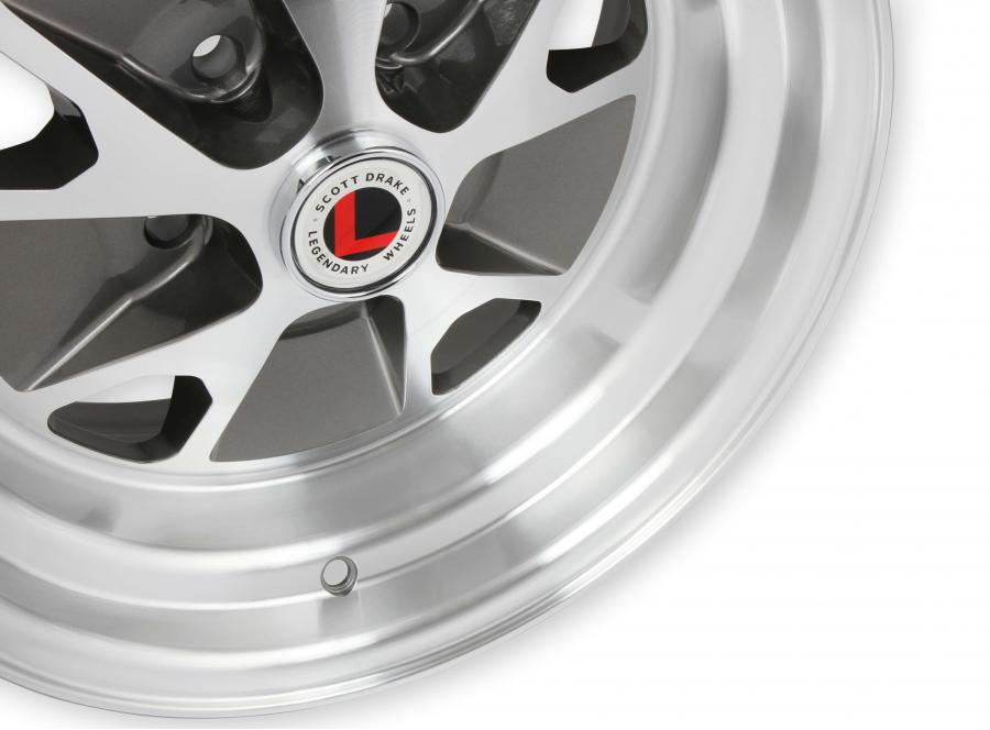 Legendary Wheels 1964-1973 Ford Mustang 17x8" Legendary Styled Alloy ...