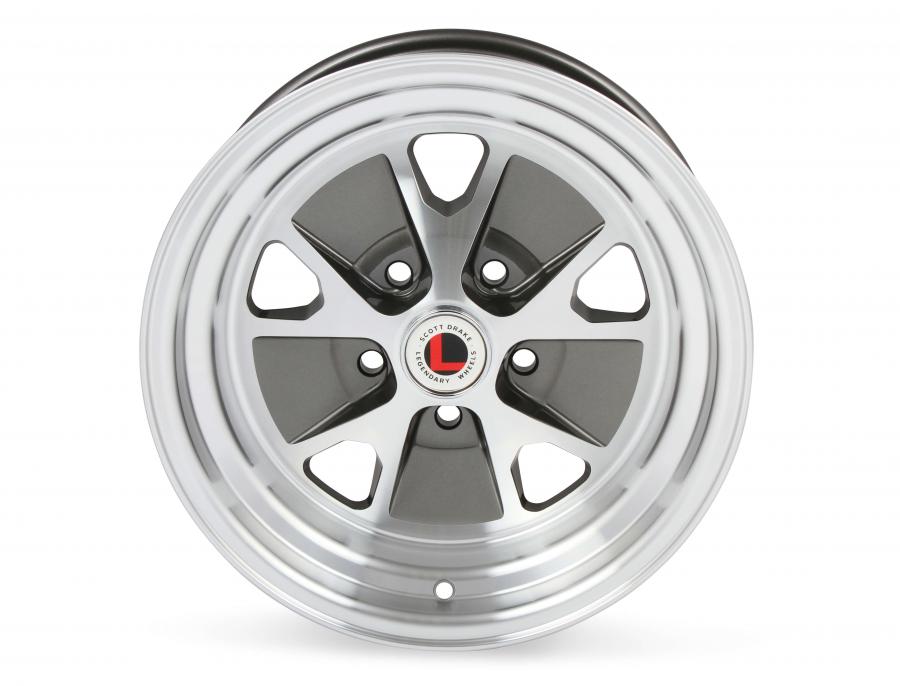 Legendary Wheels 1964-1973 Ford Mustang 17x8" Legendary Styled Alloy ...