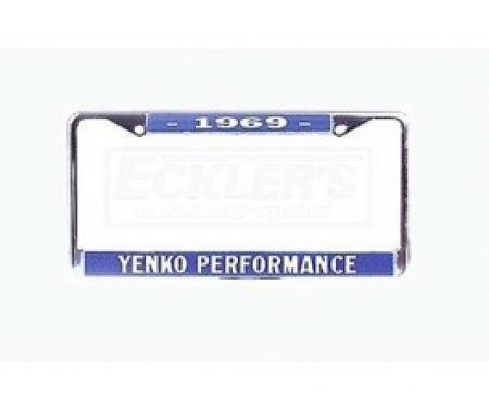 GTO Chrome Elite License Frame, GTO, Dual Logo | Classic Nova