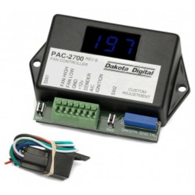Nova Programmable Electronic Fan Controller, Dakota Digital, 70 Amp ...
