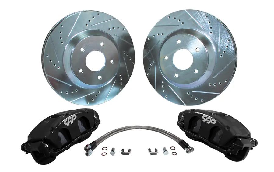 Classic Performance Corvette Style Front Disc Brake Kit For CPP CS ...