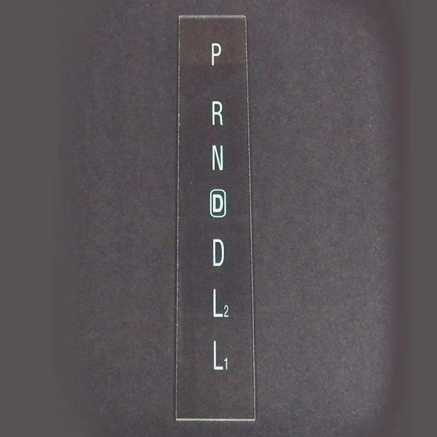 Shiftworks 1965-67 Nova Console Indicator Lens - TH200-4R / TH700-R4 / 4L60E / 4L70E / 4L80E ...