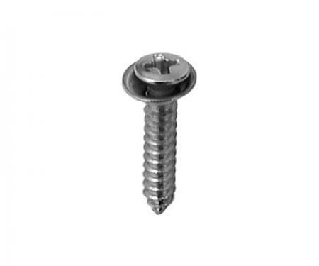 1/4-20 X 5/8'' Slotted Pan Head Type F Tapping Screw - Zinc | Classic Nova