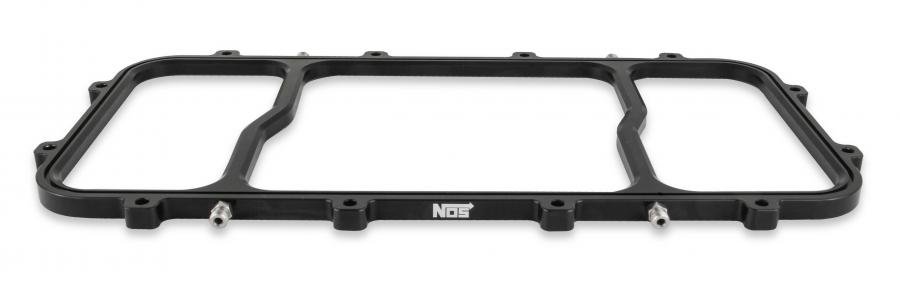 NOS Dry Nitrous Plate for Holley LS Hi-Ram EFI Intake Manifolds-Black ...