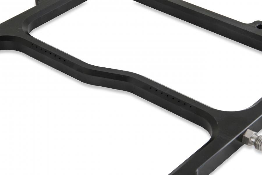 NOS Dry Nitrous Plate for Holley LS Hi-Ram EFI Intake Manifolds-Black ...