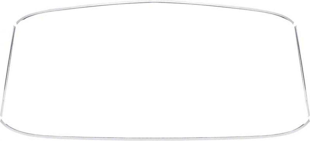 1962-67 Chevy II Nova, Front Windshield Molding Set, 2 Door Sedan, 4 ...