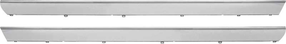 1966-67 Chevy II, Nova, Rocker Panel Moldings, with Hardware, RH & LH ...