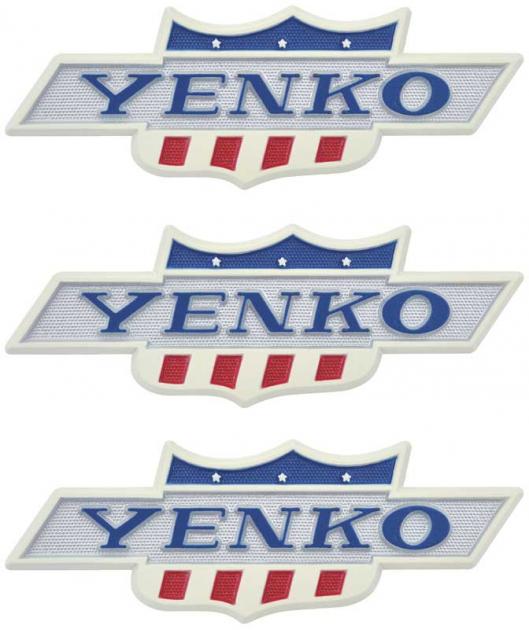 OER Yenko Front Fender and Rear Panel Emblem , 3 Piece Set *881250 ...