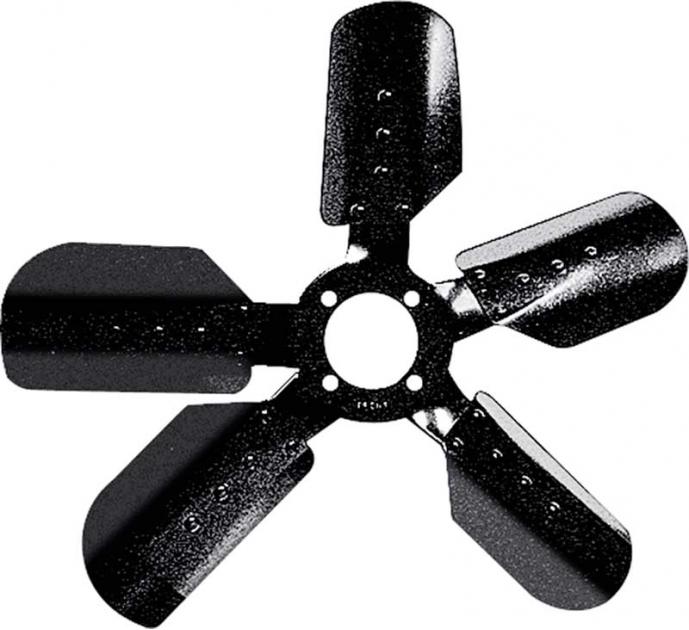 1961-68 Chevrolet, Fan Blade, 5 Blade, 17" With 3" Mount, Non-Date ...